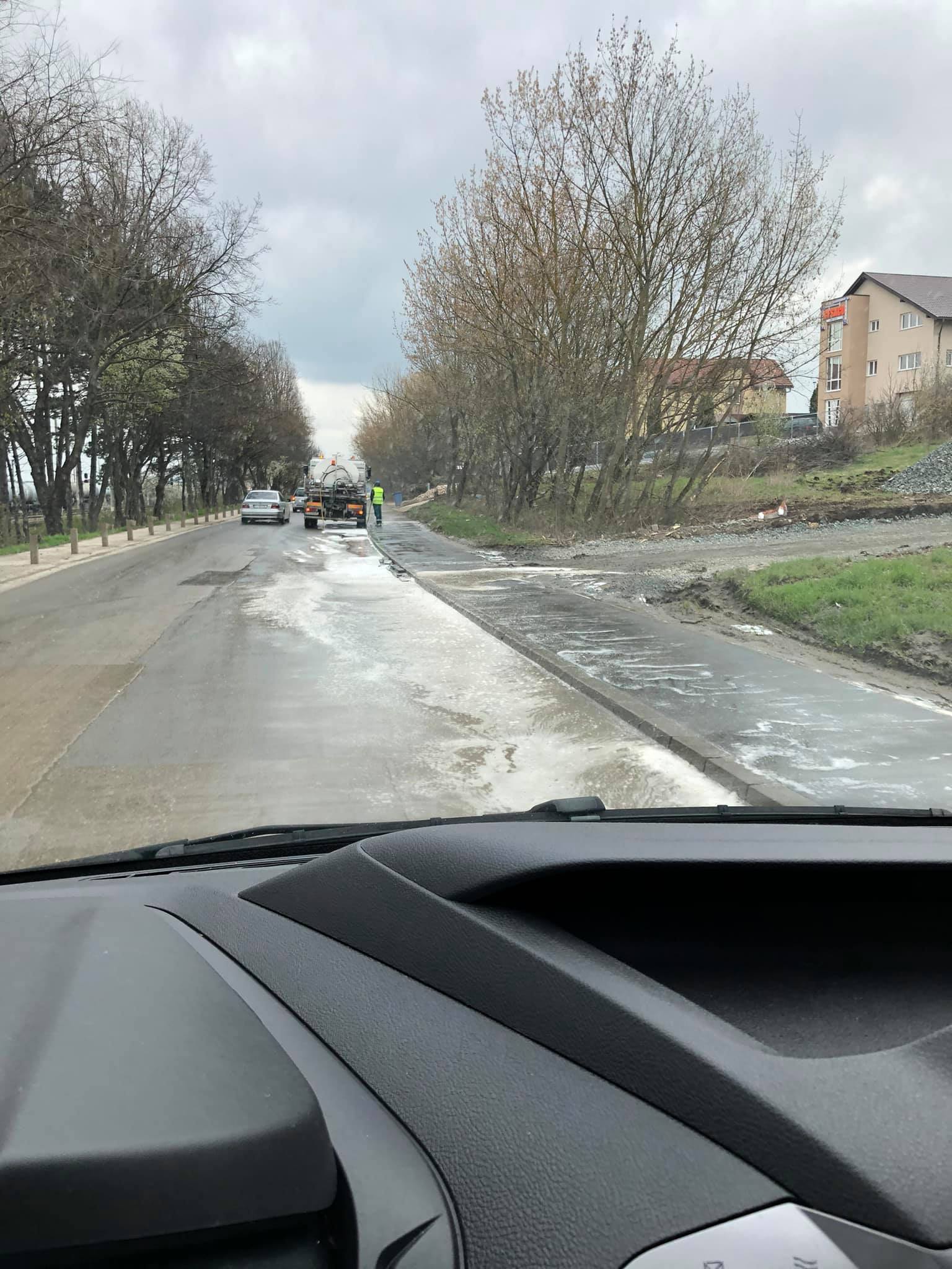 Cluj. Celebra baltă de pe strada Cantonului a fost spălată bine cu ...