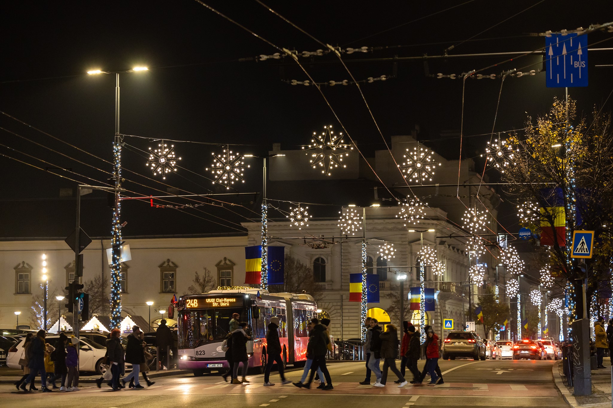 Cluj: 9 linii vor circula în noaptea de Revelion. Stații speciale de ...